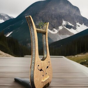 Cithara Lyre Harp - 12 Strings With Inlay Ancient Technique - Etsy