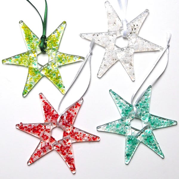 Fused Glass Star - Etsy