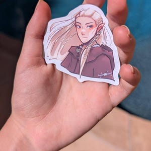 Legolas LOTR Hobbit Lord of the Rings Sticker - Etsy