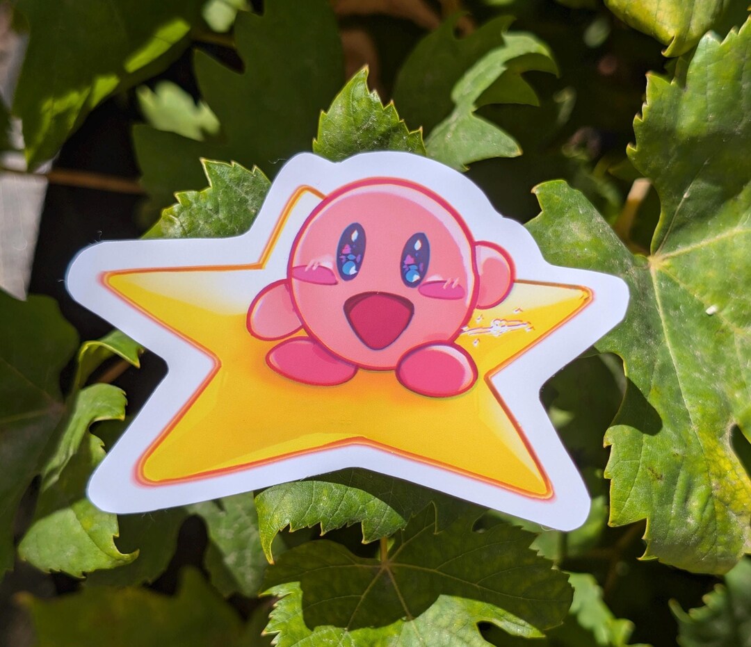 Kirby Star Sticker - Etsy