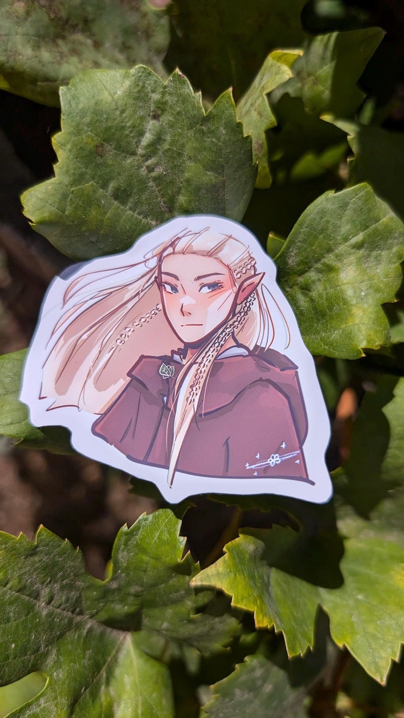 Legolas LOTR Hobbit Lord of the Rings Sticker - Etsy