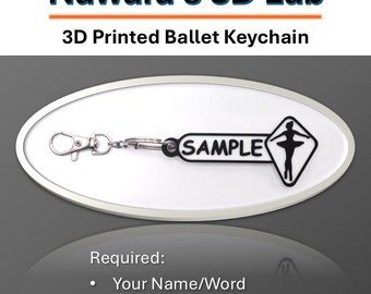 Personalized Golf Keychain - 3D Printed - Etsy