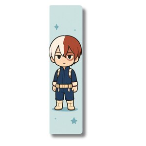 MHA Chibi Bookmark Printable Set - Deku Bakugo Shoto JPG PDF - Etsy