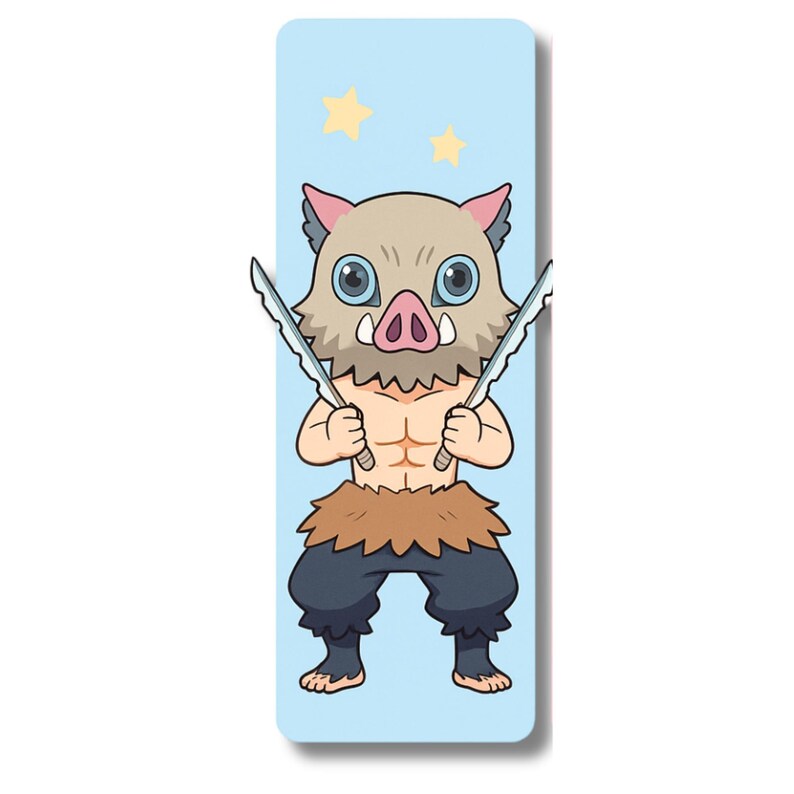 Demon Slayer Bookmarks – Chibi Inosuke Kanao Zenitsu – Printable PDF ...