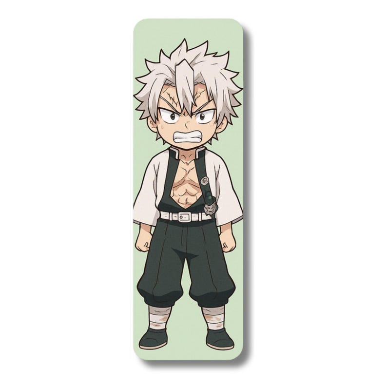 Demon Slayer Bookmarks – Chibi Hashira, Anime Manga (printable PDF) - Etsy