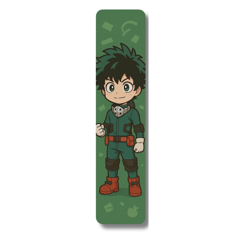 Anime Chibi Hero Bookmarks Set - MHA Chibi - Cute Printable Digital ...