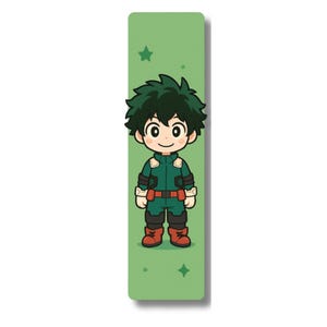 MHA Chibi Bookmark Printable Set - Deku Bakugo Shoto JPG PDF - Etsy