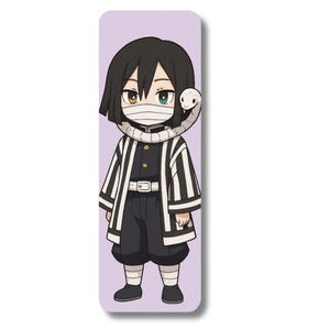 Demon Slayer Bookmarks – Chibi Hashira, Anime Manga (printable PDF) - Etsy