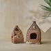 Vintage Paper Mâché Bird House – Handcrafted Folk Art Sculpture ...