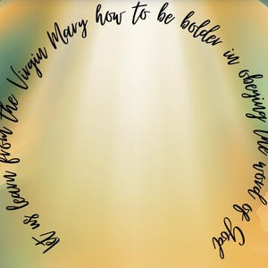 Mini Mary Figurine, Little Jesus/mary Pocket Cards, Church Party Favors ...