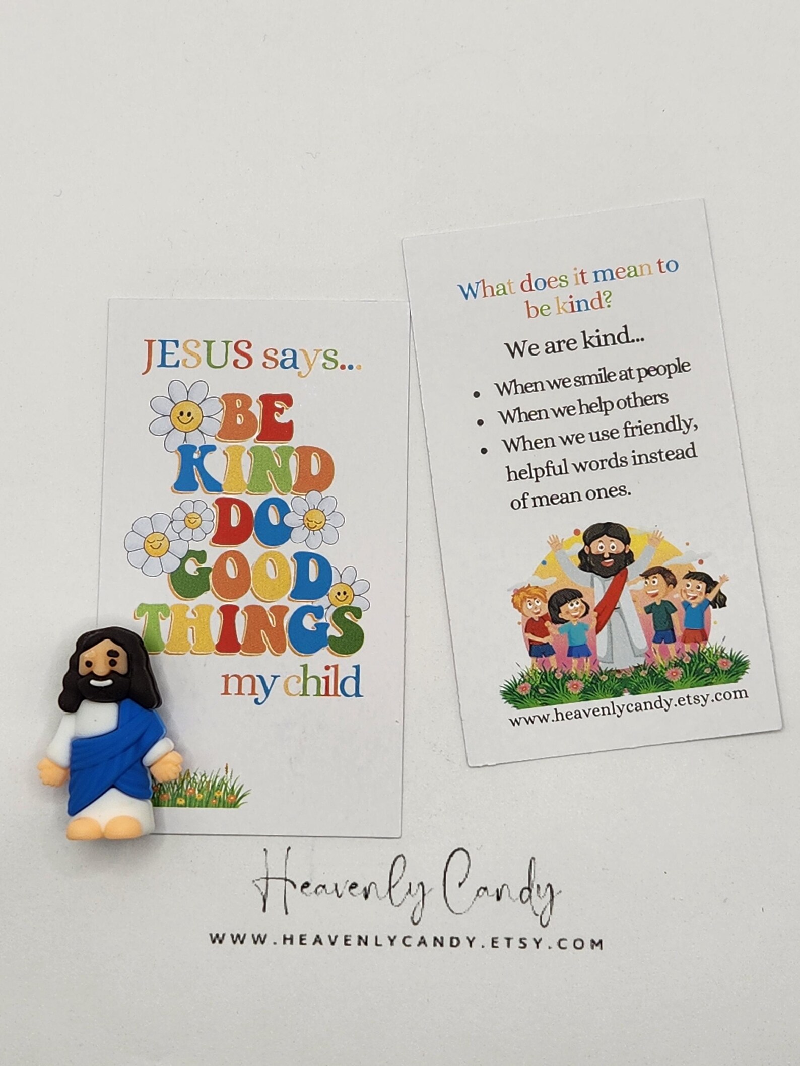 Little Jesus Pocket Card Faith Christian Retreat Catholic Religious ...