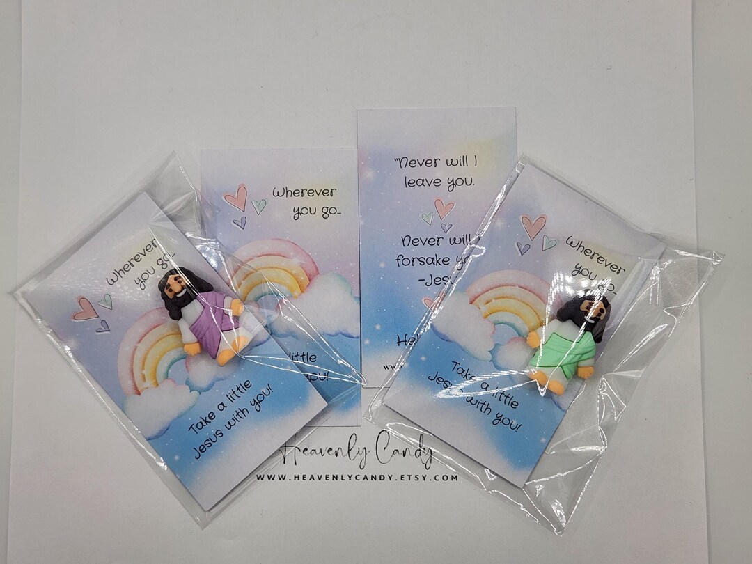 Little Jesus Pocket Card Faith Christian Retreat Catholic Religious ...