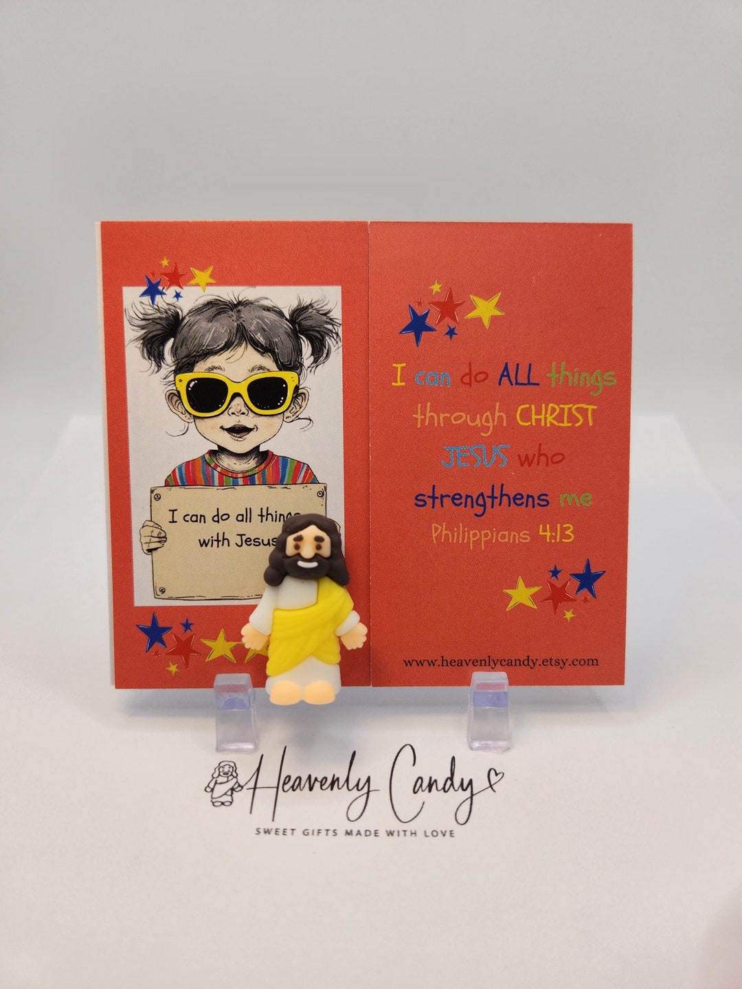 Little Jesus Pocket Card Faith Christian Retreat Catholic Religious ...