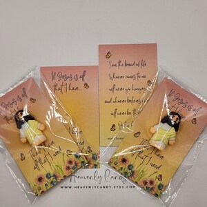 Little Jesus Pocket Card Faith Christian Retreat Catholic Religious ...