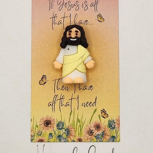 Little Jesus Pocket Card Faith Christian Retreat Catholic Religious ...