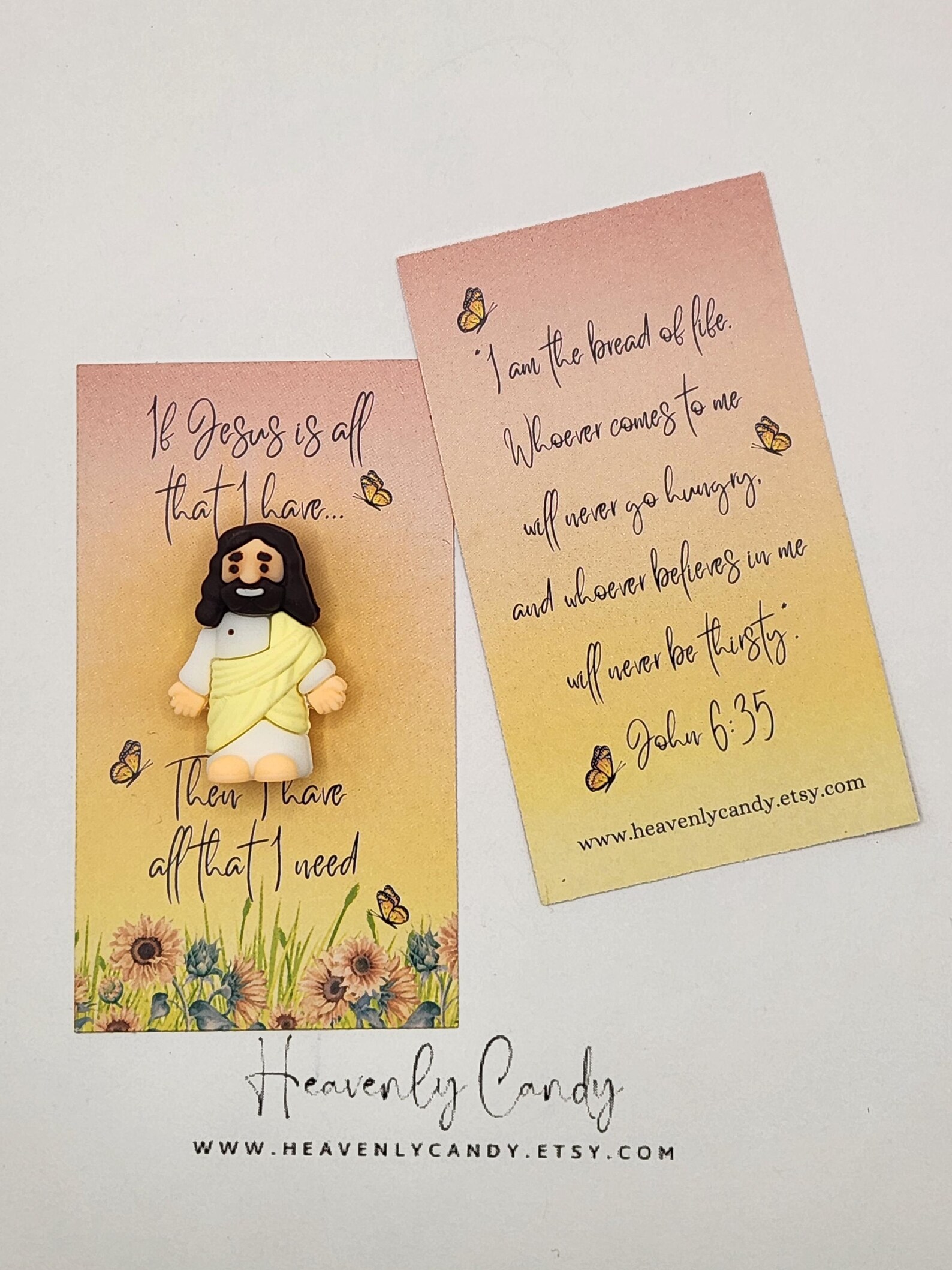 Little Jesus Pocket Card Faith Christian Retreat Catholic Religious ...