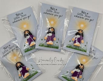 Little Jesus Pocket Card Faith Christian Retreat Catholic Religious ...