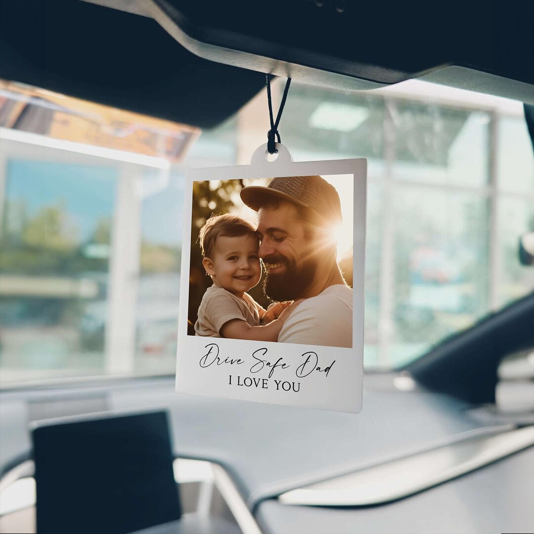 Custom Photo Car Ornament, Photo Quality, First Car Gift, Custom Photo ...