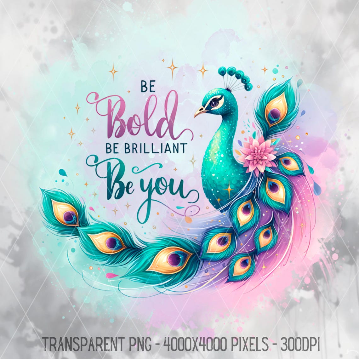 Inspirational Quote Peacock PNG, Beautiful Peacock JPG Clipart ...
