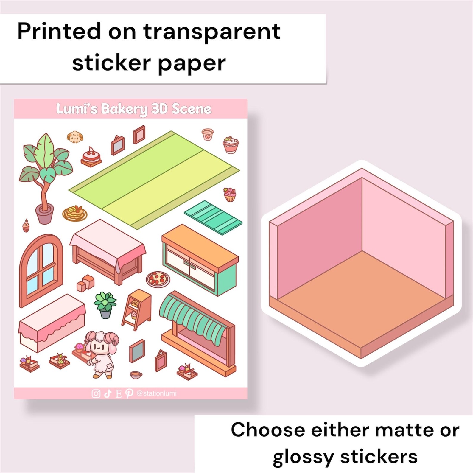 Isometric Room Stickers| Iso Bedroom House Designer, Interior Design ...