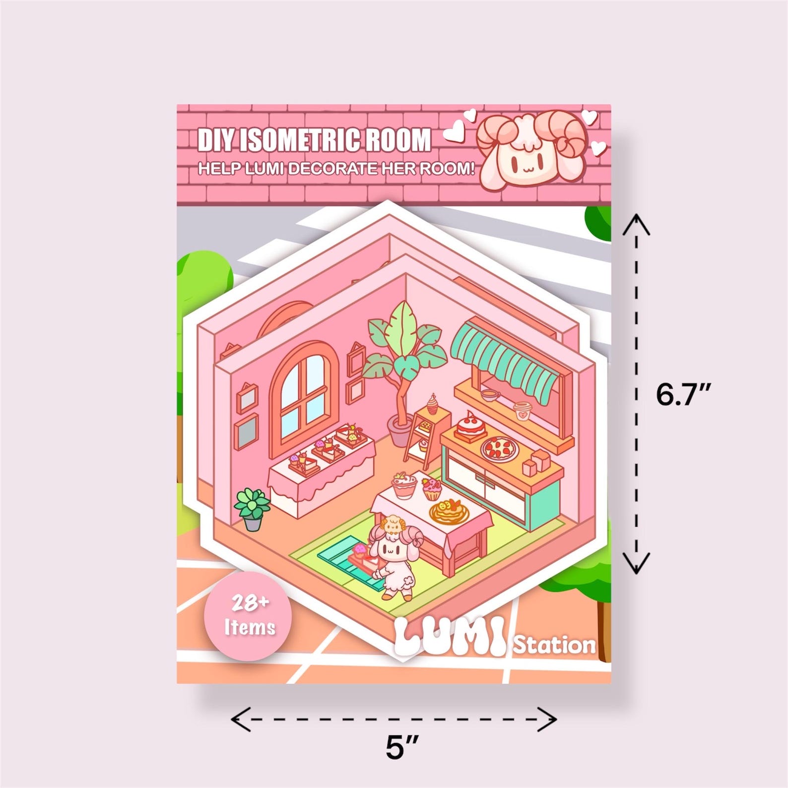 Isometric Room Stickers| Iso Bedroom House Designer, Interior Design ...