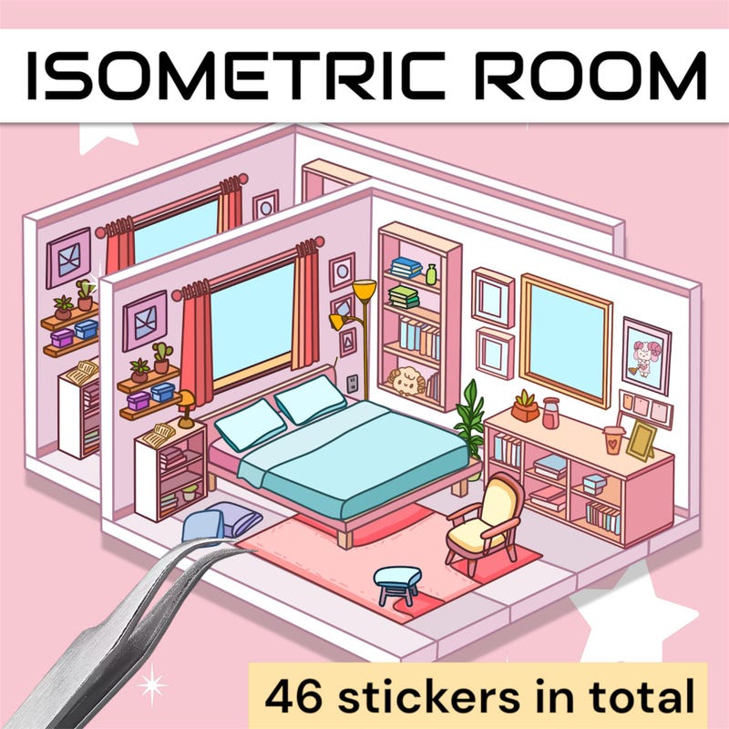 Interior Design Stickers - Etsy