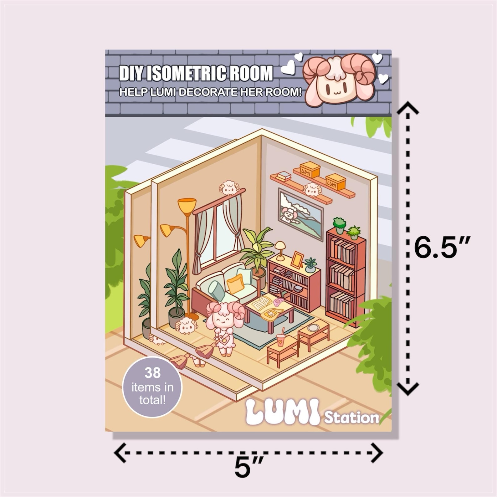 Isometric Room Stickers Iso 4 Pack House Designer, Interior Design ...