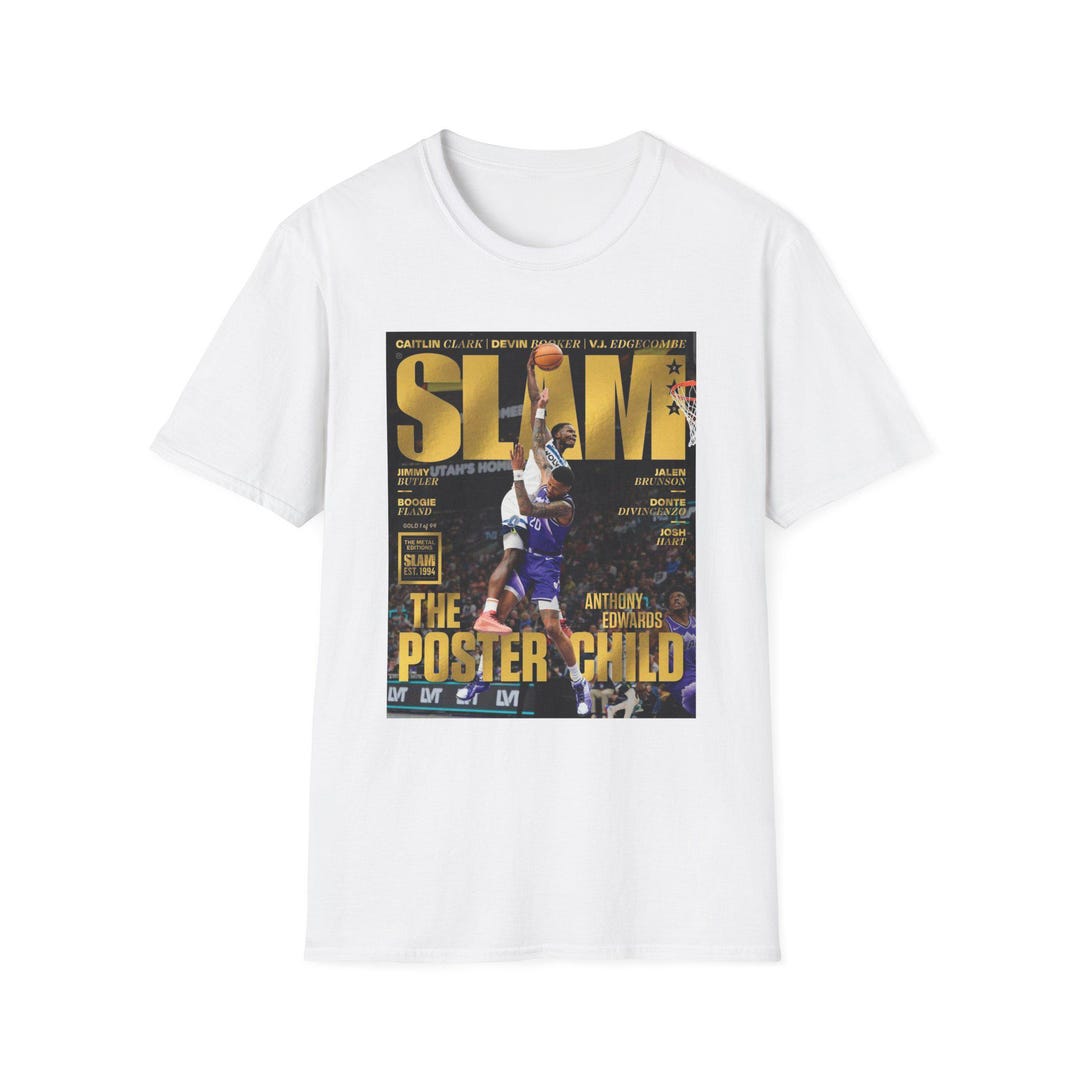 Anthony Edwards "the Poster Child" SLAM Magazine Cover T-shirt Unisex ...