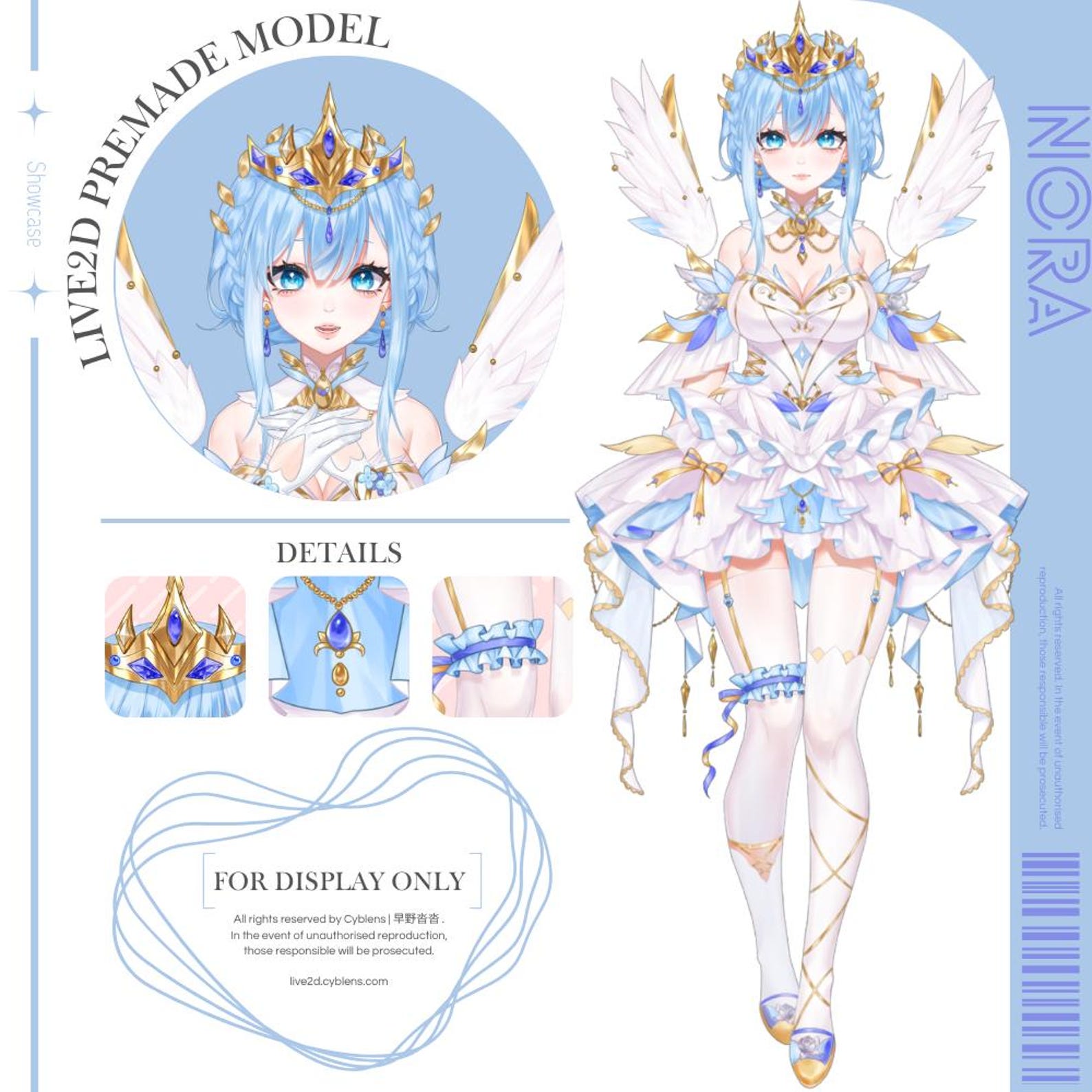Live2d Public Premade Model Vtuber | 【nora】 | Over 13 Expressions - Etsy
