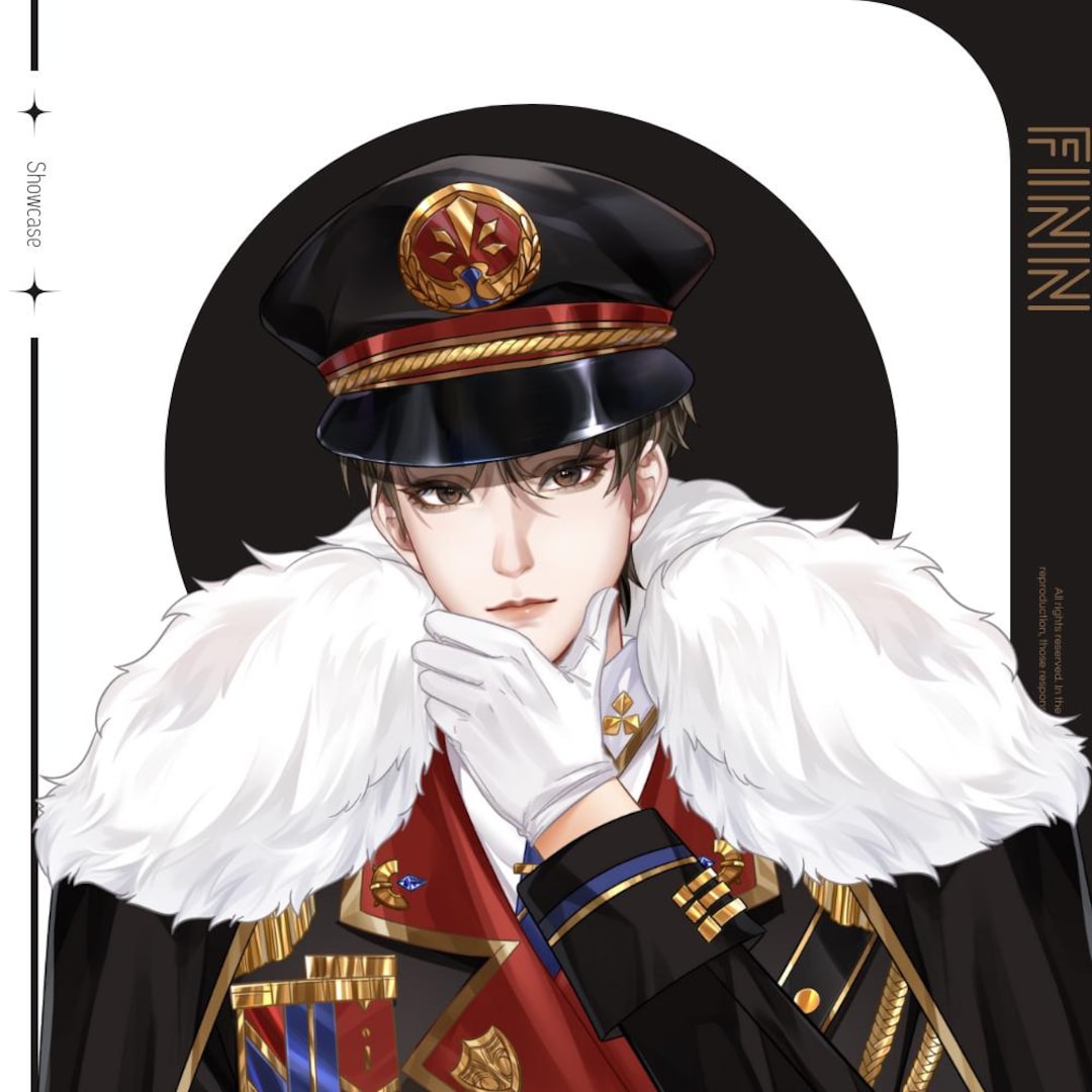 Live2d Public Premade Model Vtuber | Captain | 【finn】 | Over 10 Expressions - Etsy