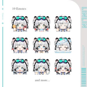 Live2d Public Premade Model Vtuber | Snow Leopard | 【linlin】 | Over 18 ...