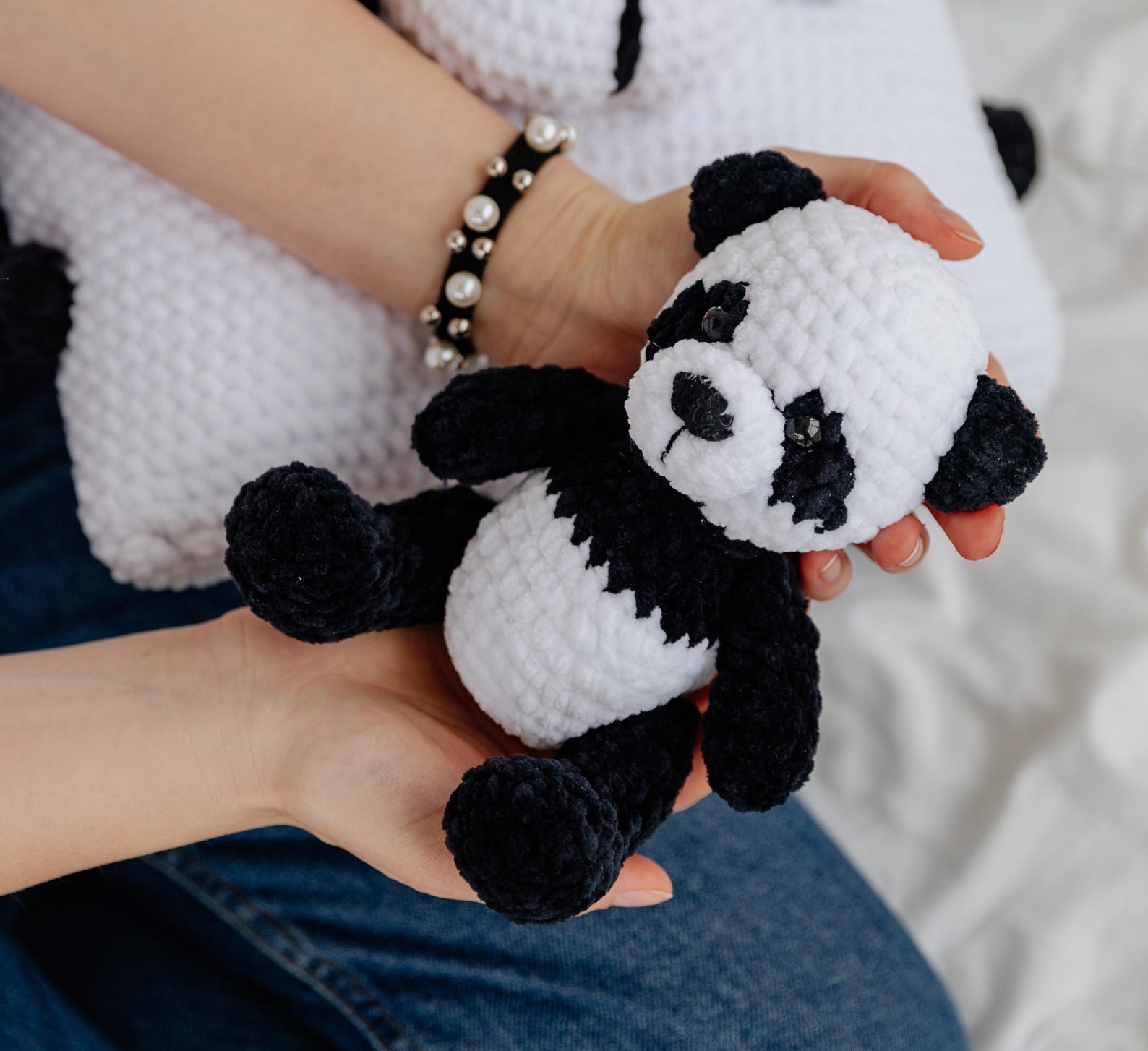 Crochet Pattern Panda, Amigurumi Panda Bear, Amigurumi Pattern Panda, Crochet Panda Toy ...