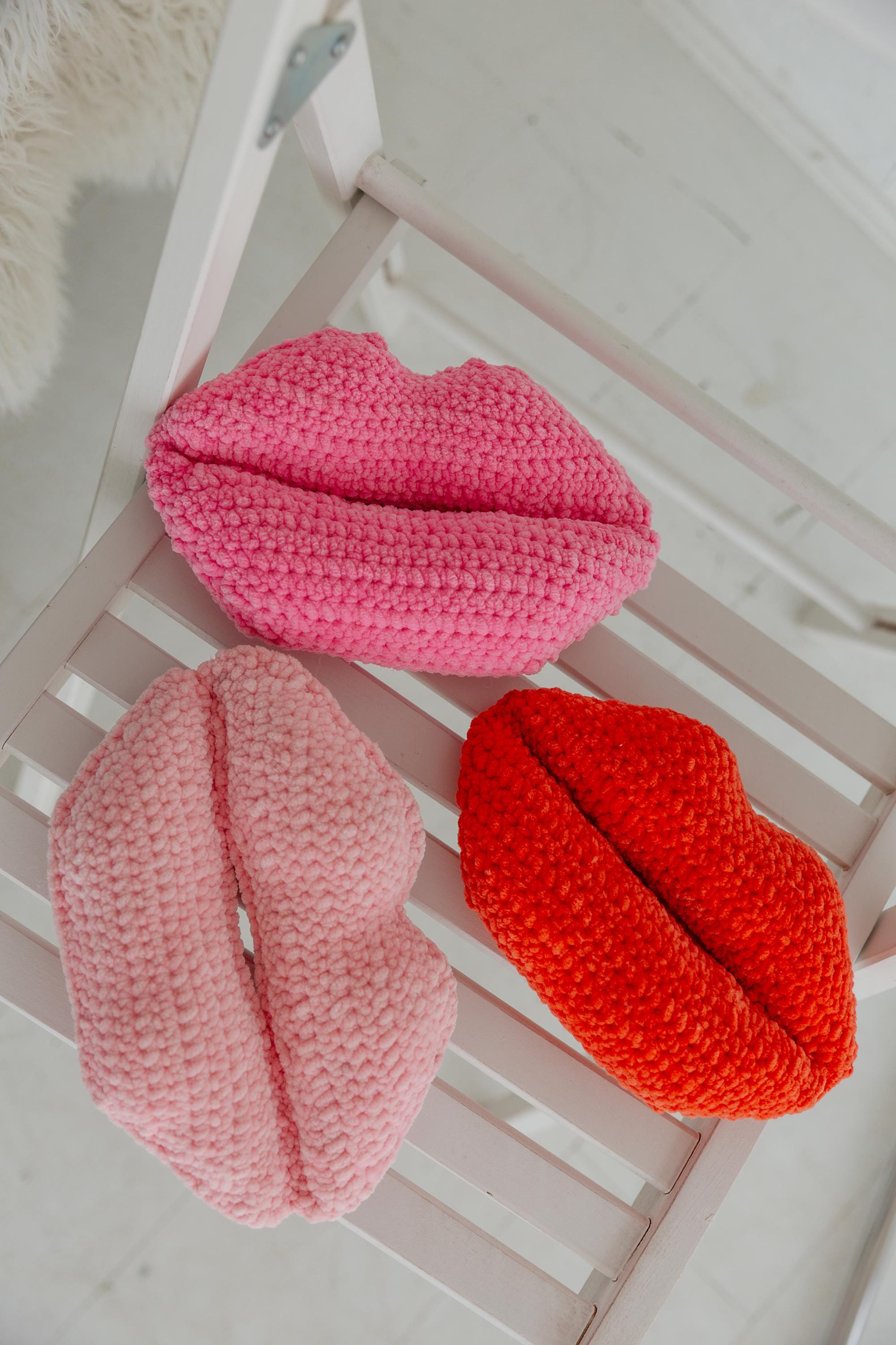 Crochet Pattern Pillow Lips, Crochet Valentines Gift, Crochet Lips ...