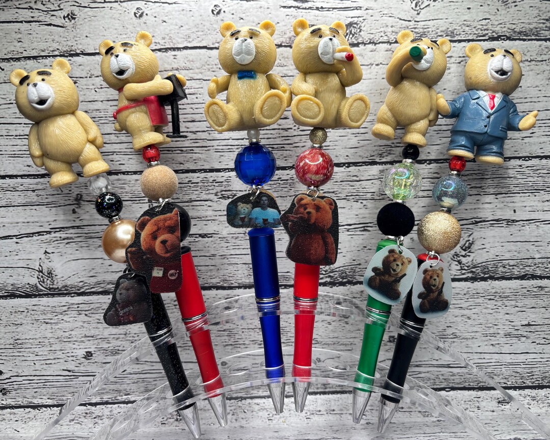 TED Beaded Pen - Etsy