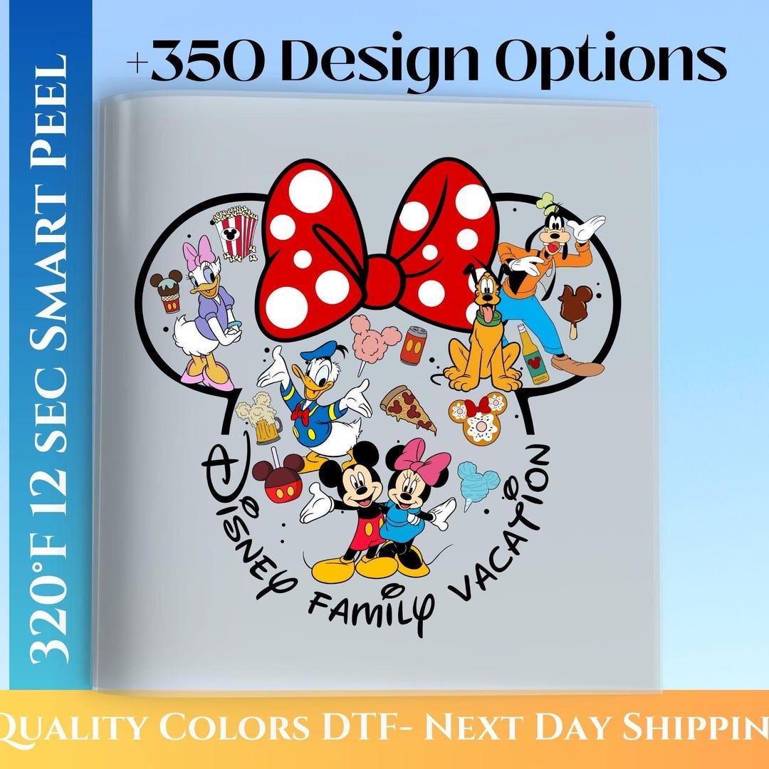 Disney Trip DTF Transfer, Disneyland 2025 Ready to Press, Disney Castle ...