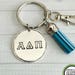 Alpha Delta Pi Key Chain ADPi Sorority Key Chain Tassel Key | Etsy
