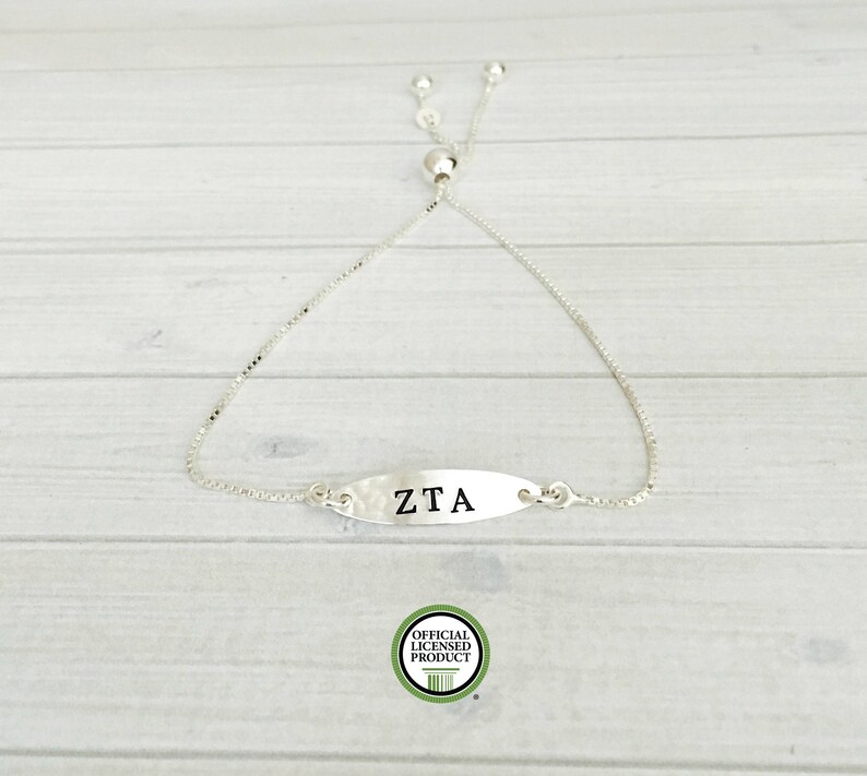 Zeta Tau Alpha Bracelet Zeta Tau Alpha Jewelry Sorority - Etsy