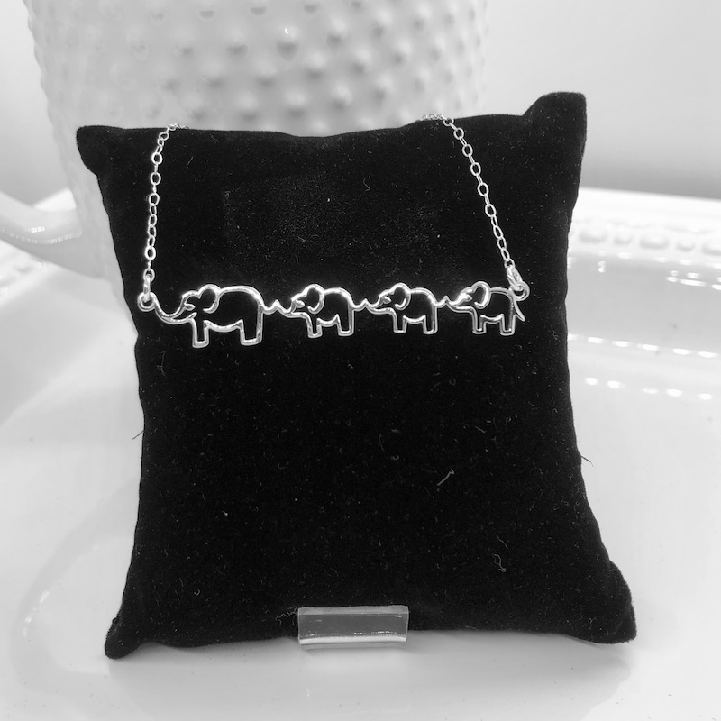 Elephant Necklace - Etsy