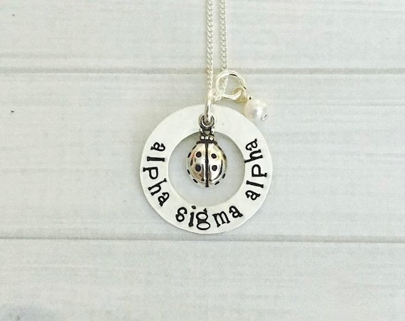 Alpha Sigma Alpha Ladybug