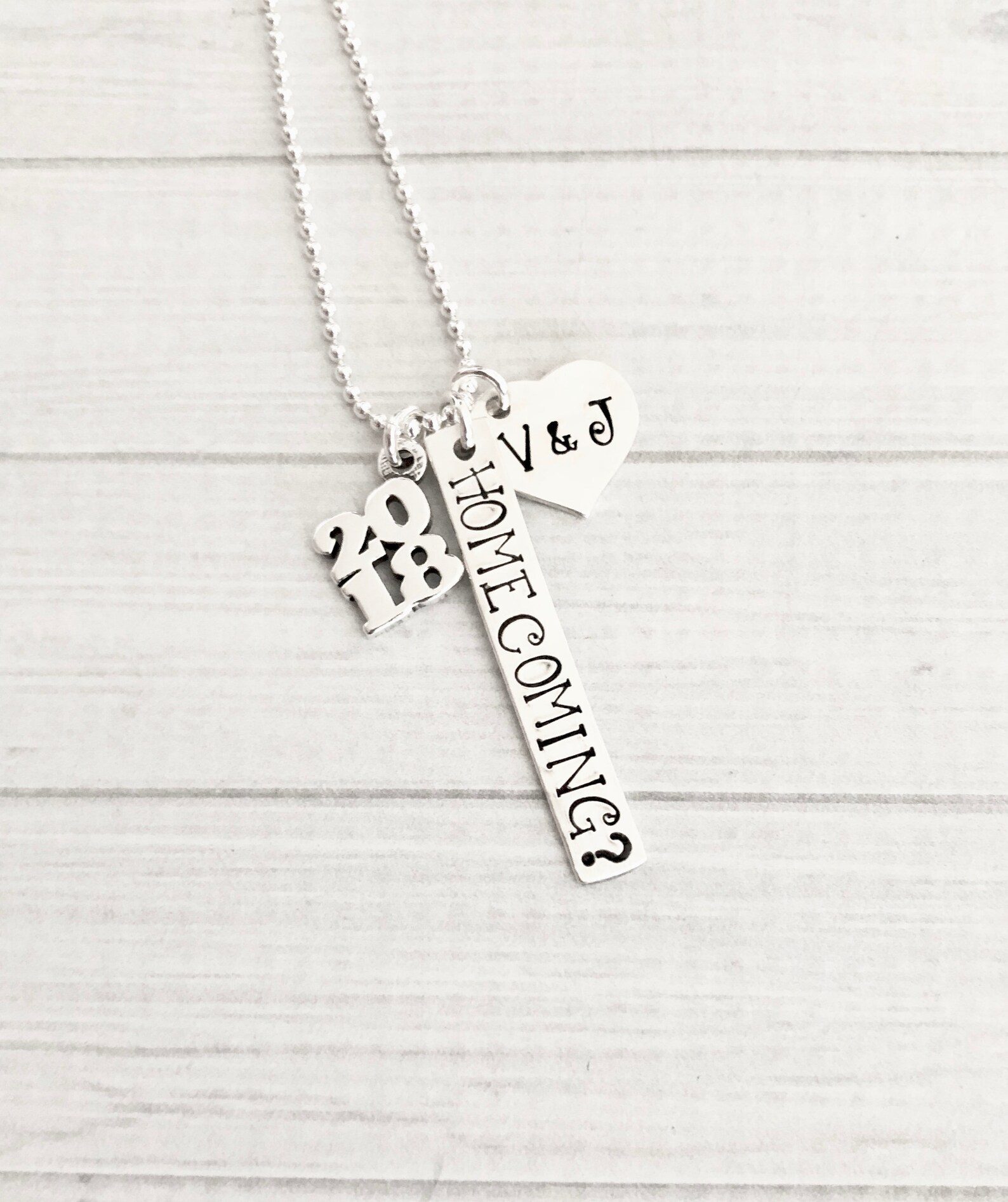 Homecoming Proposal Necklace HOCO Jewelry Promposal | Etsy