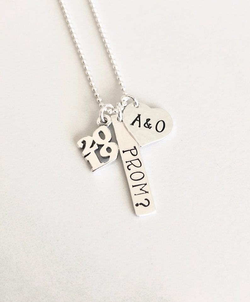 Homecoming Proposal Necklace, HOCO Jewelry, Promposal Necklace ...