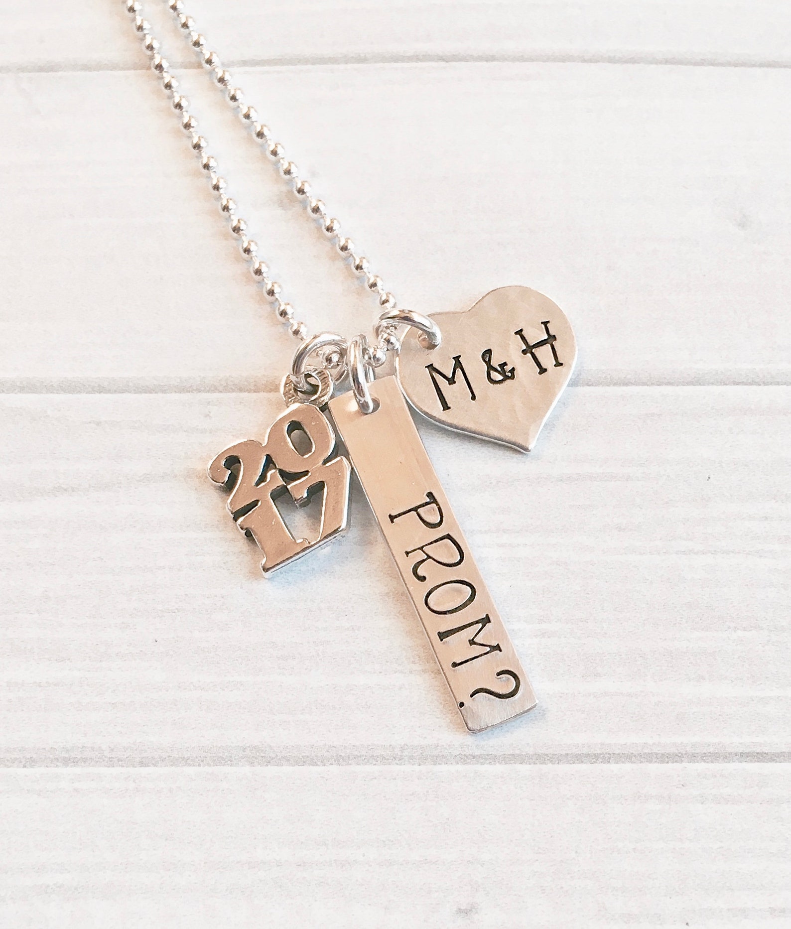 Homecoming Proposal Necklace HOCO Jewelry Promposal | Etsy