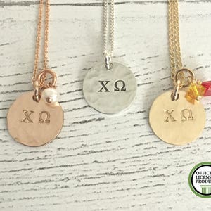 Chi Omega Necklace Chi Omega Jewelry Sorority Necklace | Etsy