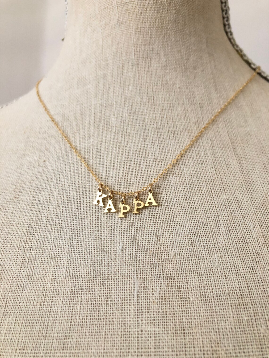 Delta Zeta Sorority Necklace, Dee Zee Necklace, DZ Sorority Necklace ...