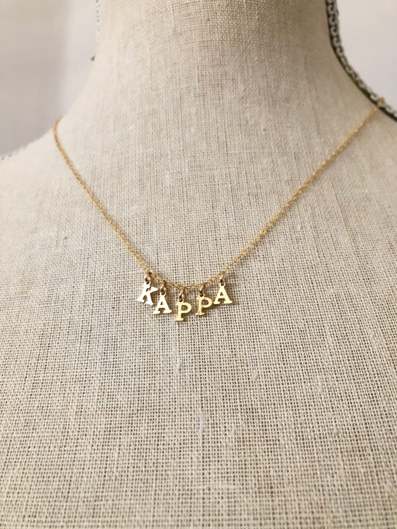 Alpha Chi Omega Sorority Necklace AXO Sorority Necklace | Etsy