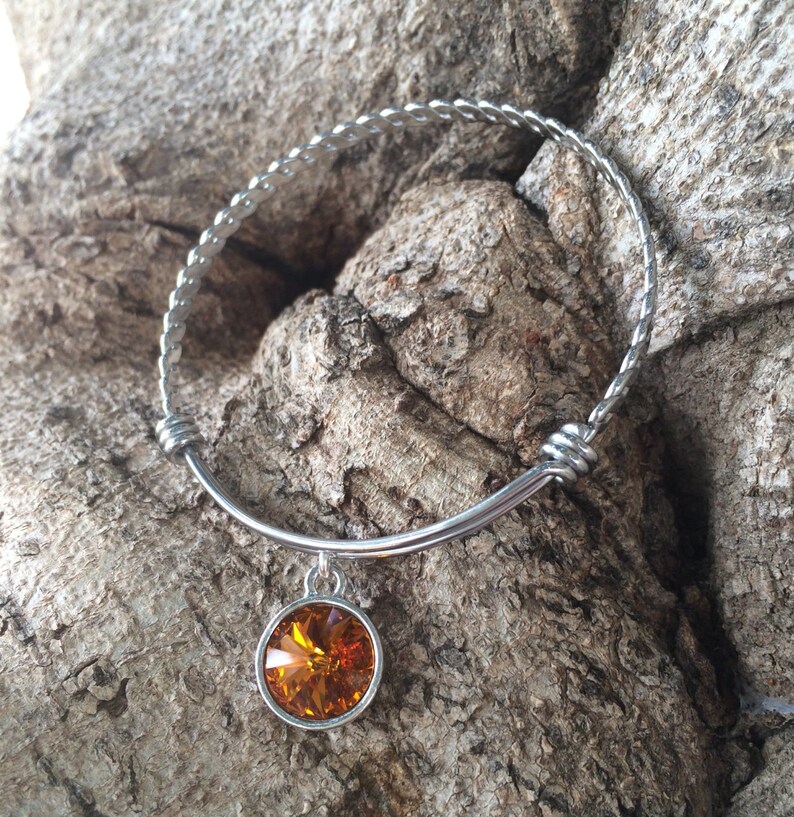 November Birthstone Bracelet November Birthstone Jewelry | Etsy