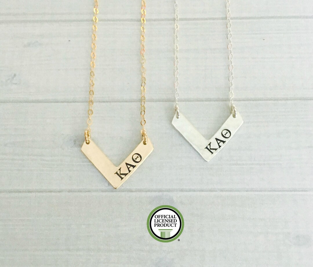 Kappa Alpha Theta Necklace Kappa Alpha Theta Jewelry - Etsy