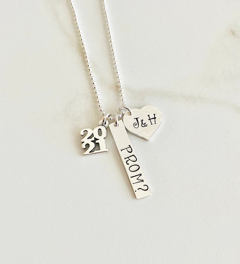 Homecoming Proposal Necklace HOCO Jewelry Promposal | Etsy