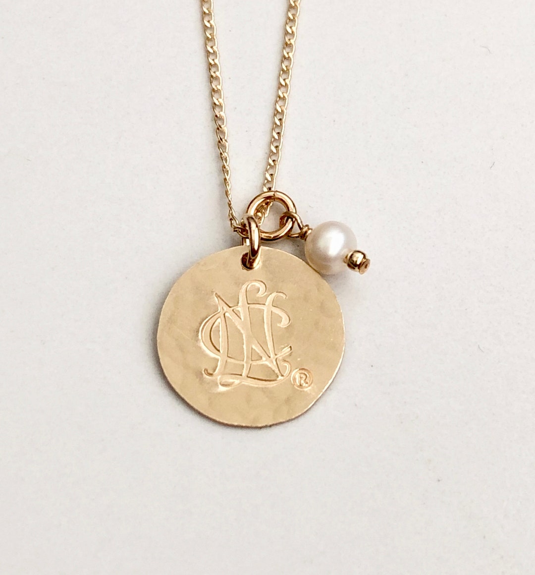 NCL Logo Necklace Gold Filled - National Charity League Jewelry - Etsy
