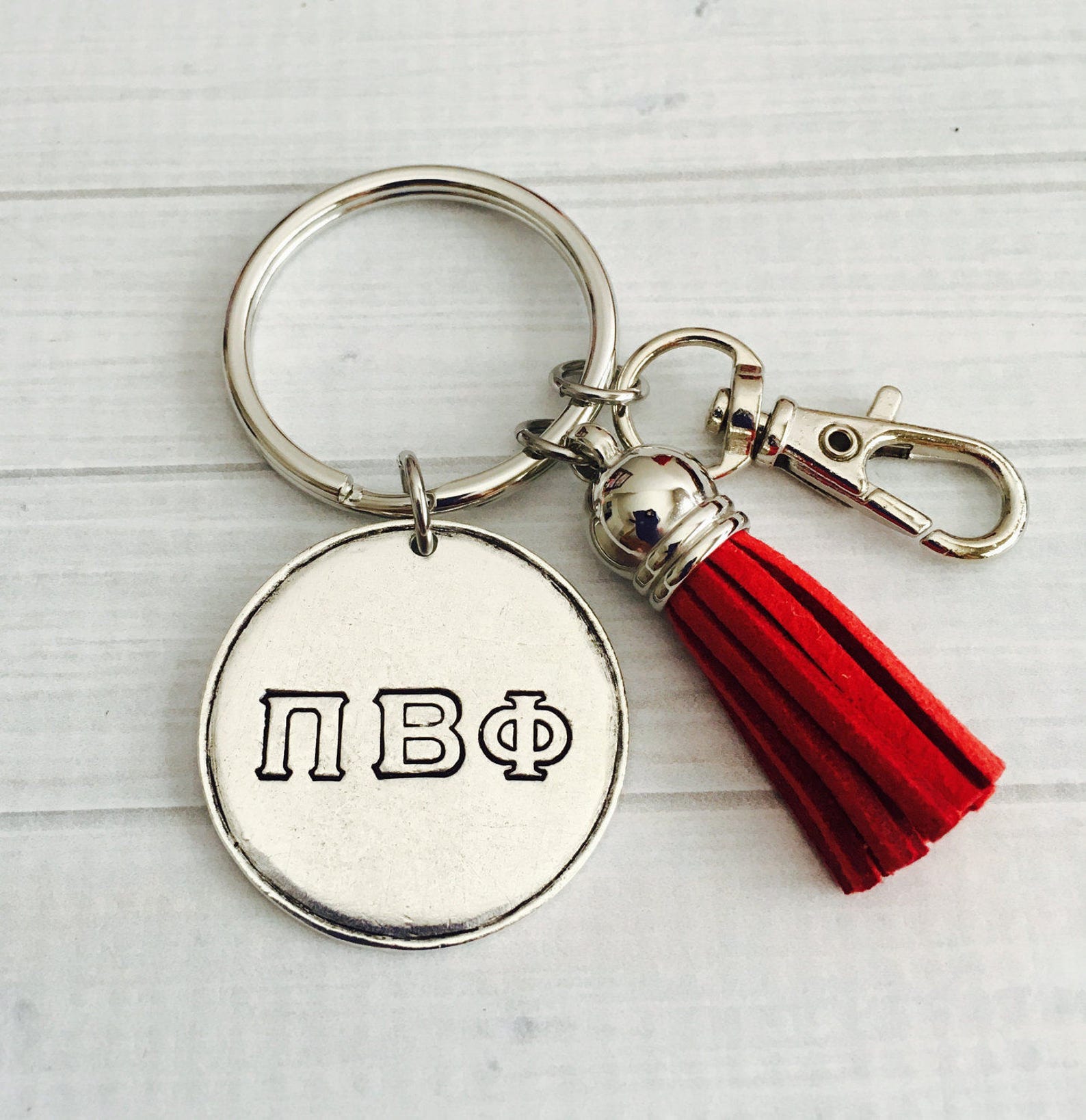 Pi Beta Phi Key Chain Sorority Key Chain Tassel Key Chain - Etsy